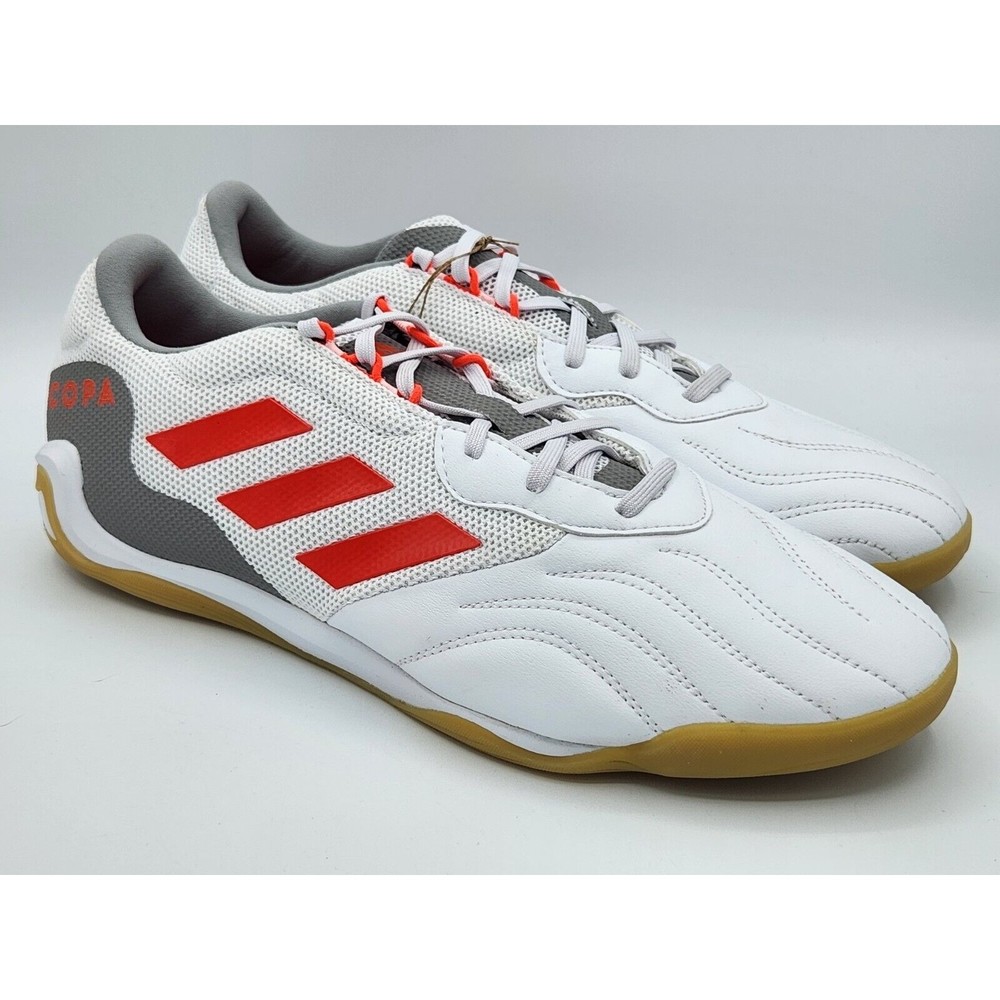 Adidas Copa Sense.3 In White Solar Red Soccer Cleats … - Gem